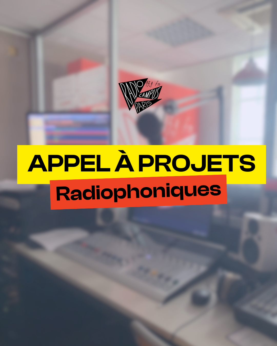 Appel à propositions - Saison 2025-2026 - Radio Campus Paris